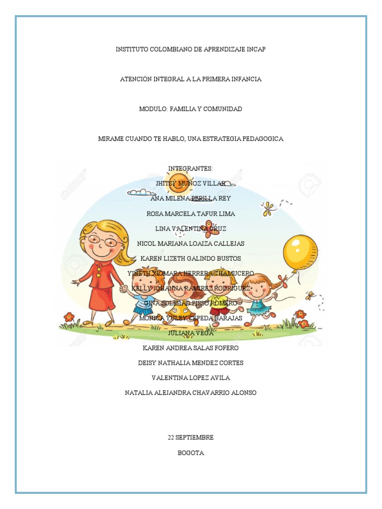 Proyecto Familia y Comunidad | PDF | Familia | Comunicación