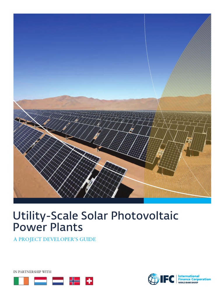Utility-Scale Solar Photovoltaic Power Plants: A Project Developer'S ...