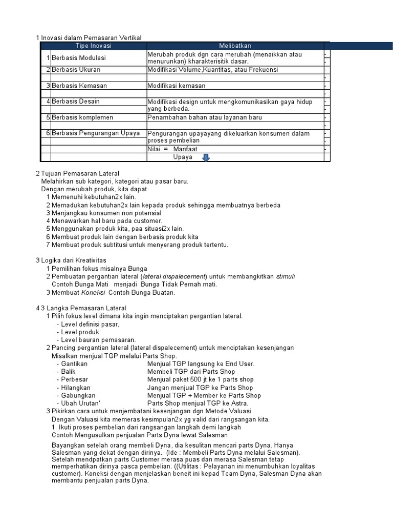 Lateral Marketing | PDF