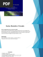 Eec 115 Practical - Electrical Engineering | PDF | Series And Parallel Circuits | Electrical Network