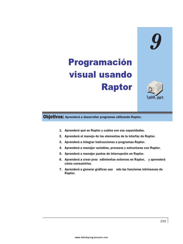Programación visual usando Raptor | PDF | C Sharp (lenguaje de ...