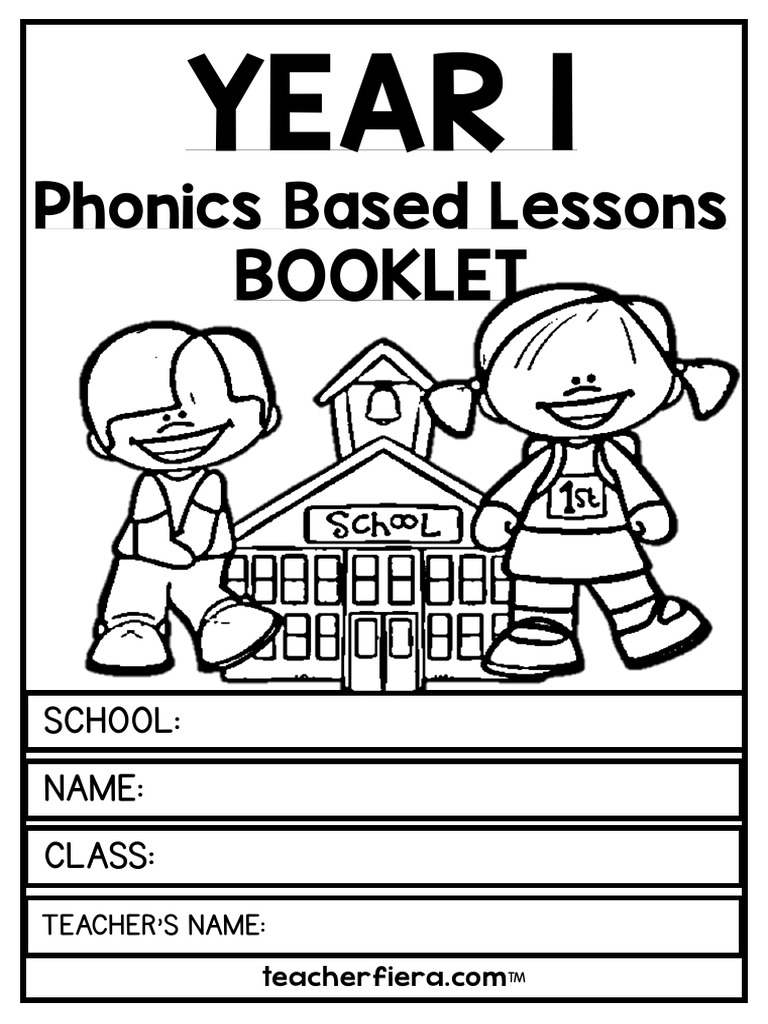 Y1 Phonics Based Lessons Booklet 2020 | PDF | Career & Growth ...