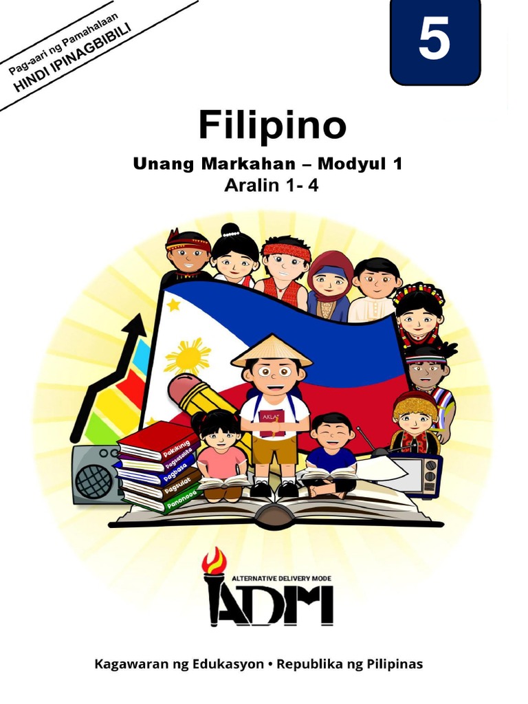 Fil5 Q1 Mod1 Aralin 1 - 4 Version 3 | PDF