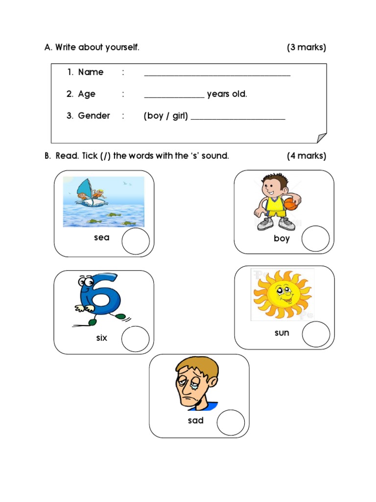 English Year 1 | PDF