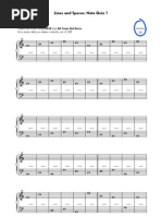Piano Sight Reading Exercises For Beginners | PDF