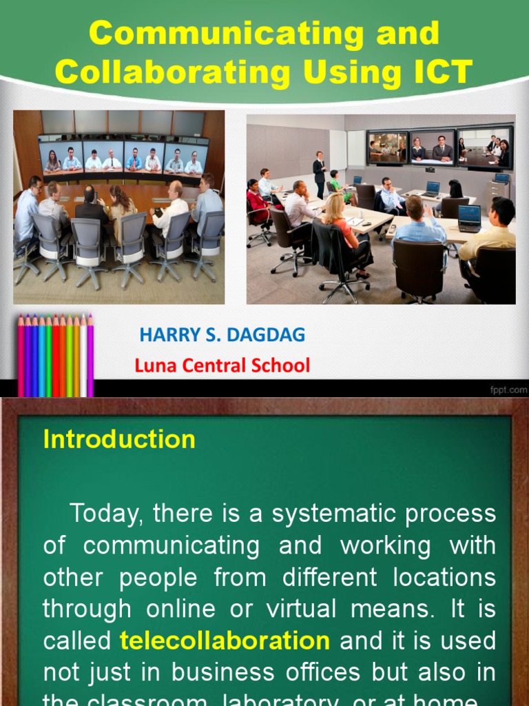 Communicating and Collaborating Using ICT | PDF | Educational Technology | Online Chat