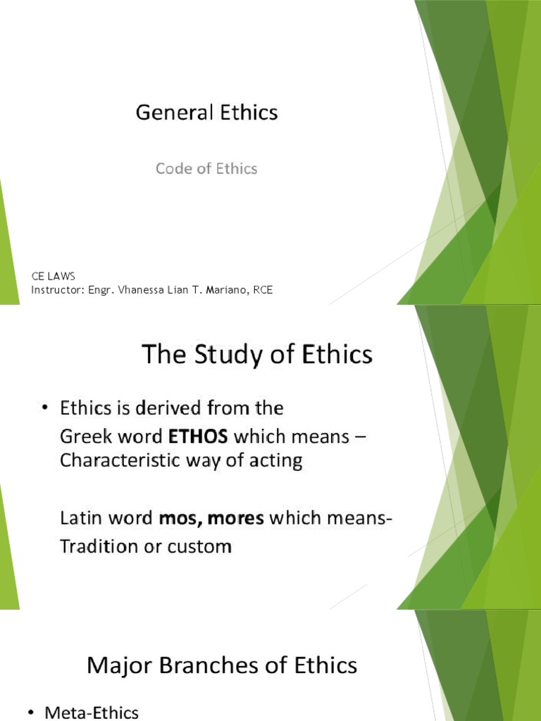 Introduction of General Ethics and Ethical Values | PDF | Business