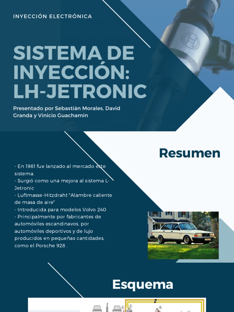Sistema de Inyección - LH-Jetronic | PDF