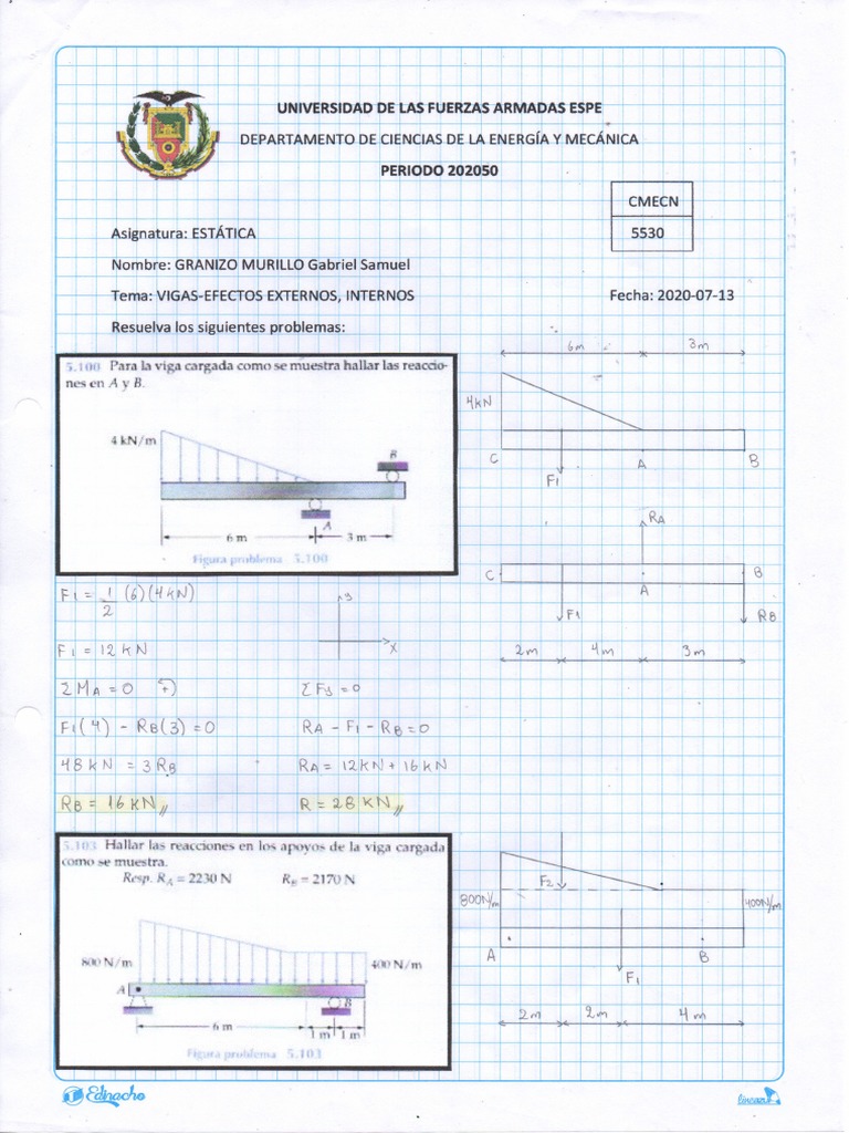 Granizo Gabriel D52 | PDF