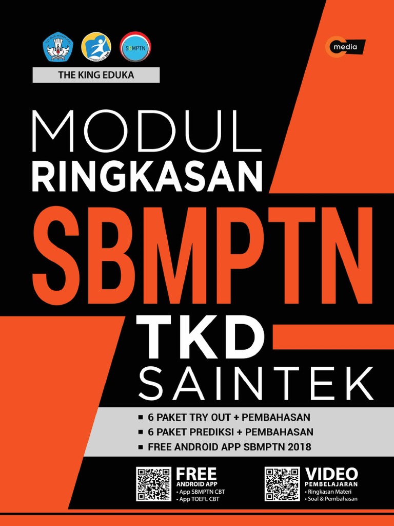 (SB) Modul Ringkasan SBMPTN TKD Saintek - The King Eduka | PDF