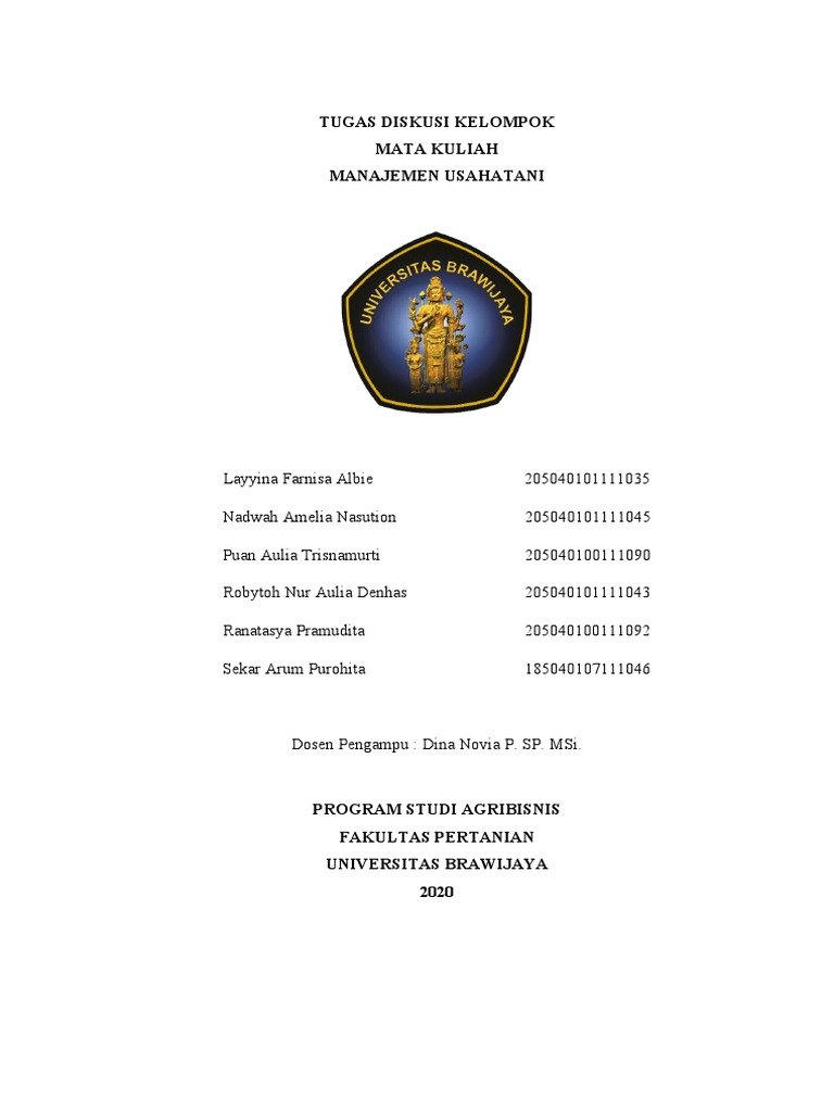 Tugas Pertemuan 1 Kelompok | PDF