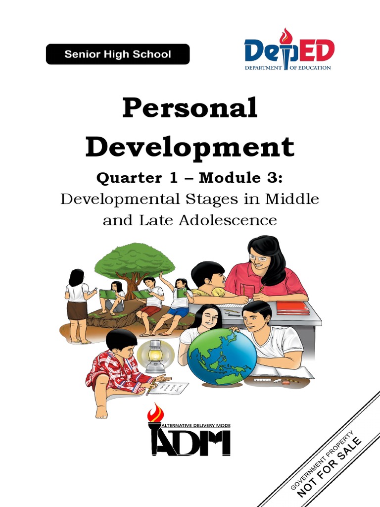 Personal Development: Quarter 1 - Module 3 | PDF | Developmental ...