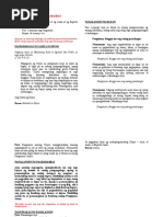 Guide For Commentators (Filipino Mass) | PDF