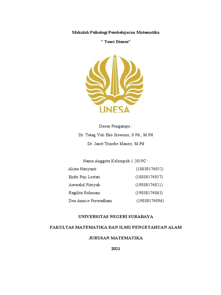 Teori Dienes | PDF
