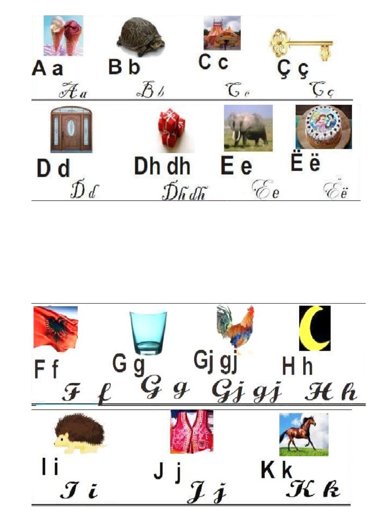 Alfabeti Shqip | PDF