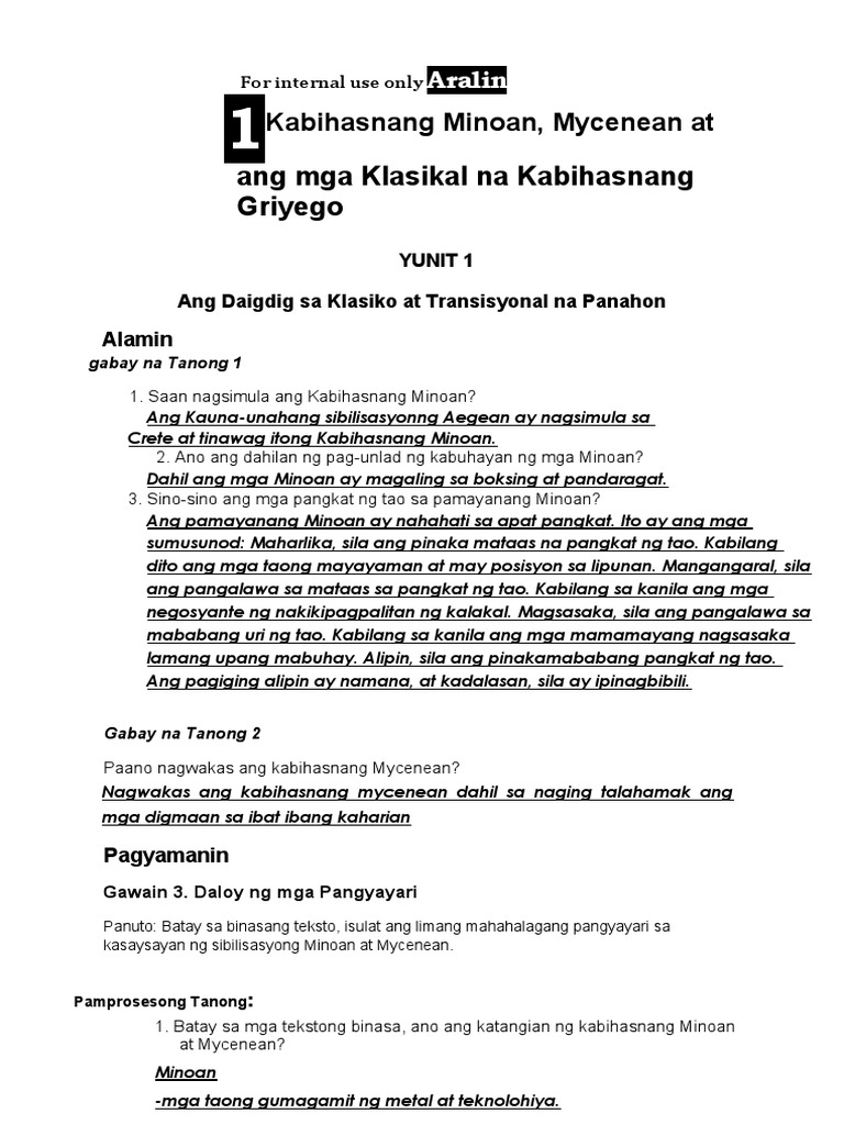 AP Modules With Answer Xheanne | PDF