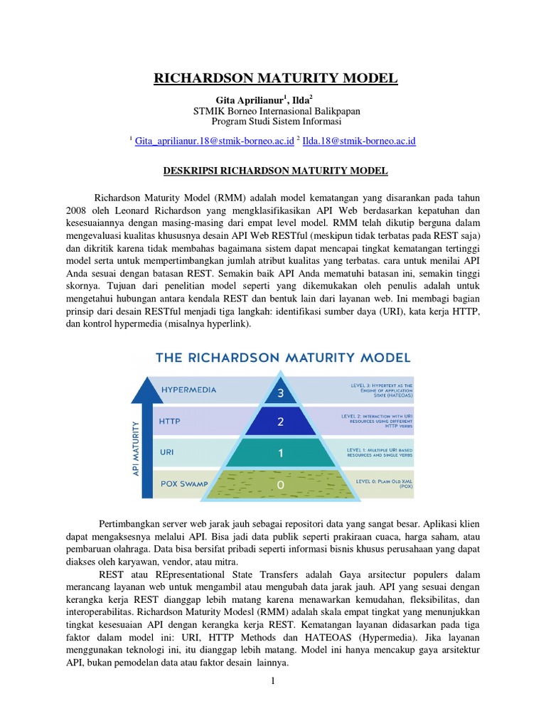 Richardson Maturity Model (Uas) | PDF | Komputer
