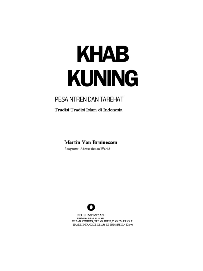 Kitab Kuning | PDF | Ilmu Sosial