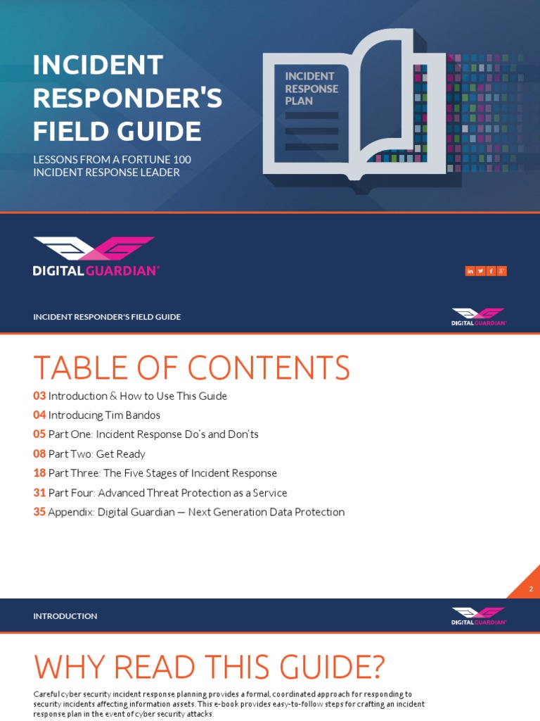 Incident Responder'S Field Guide | PDF | Incident Management | Computer ...