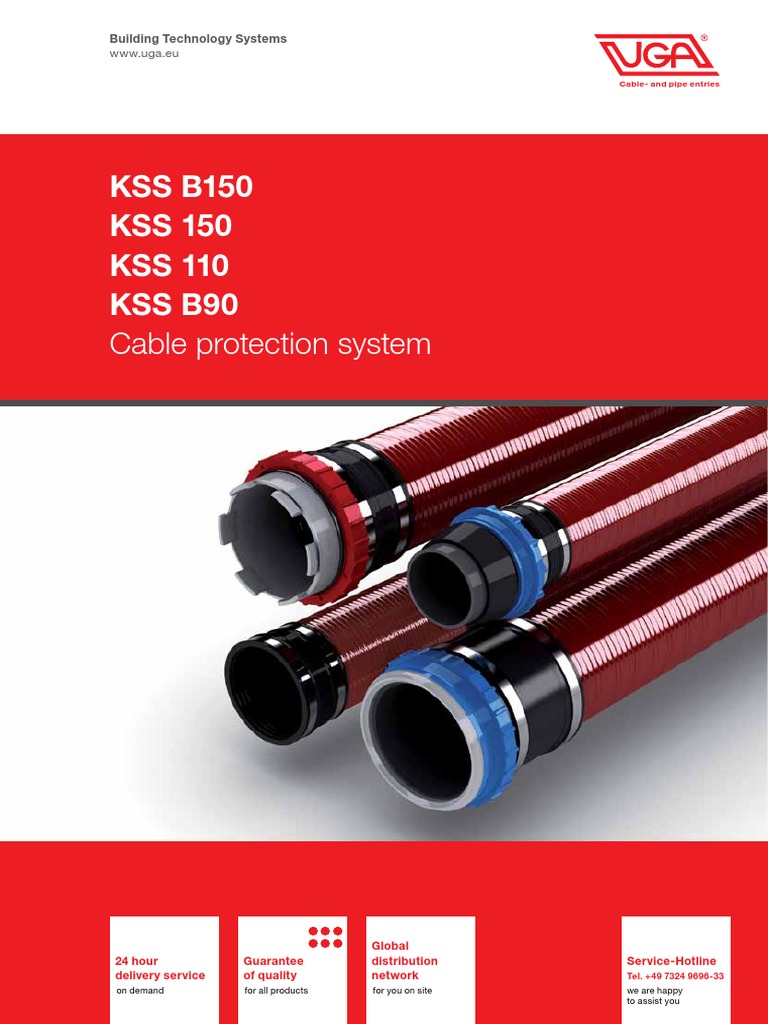 KSS B150 KSS 150 KSS 110 Kss B90: Cable Protection System | PDF | Pipe ...
