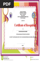 Intrams Certificate | PDF | Philippines | Schools