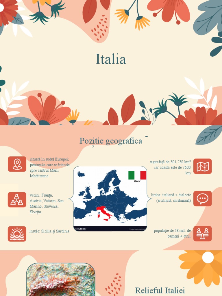 Italia - Prezentare | PDF