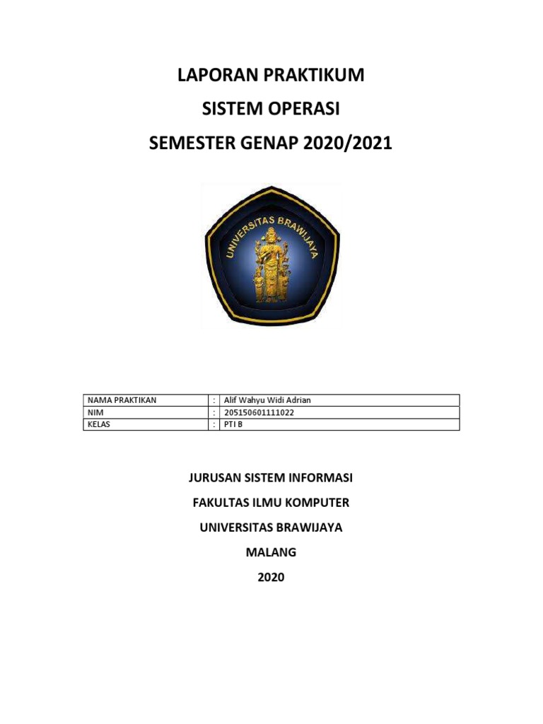 Praktikum Sistem Operasi - 1 | PDF