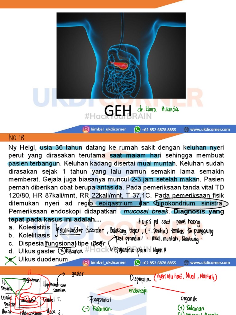 UKDI CORNER Soal Prediksi & Jawaban GEH, PEDIATRIK GEH, RESPIROLOGI | PDF