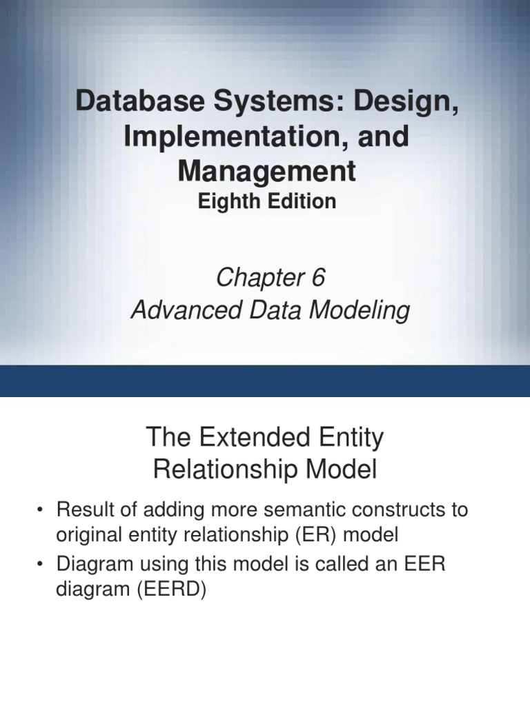 Chapter 6 Database Systems Eighth Edition Presentation | PDF ...