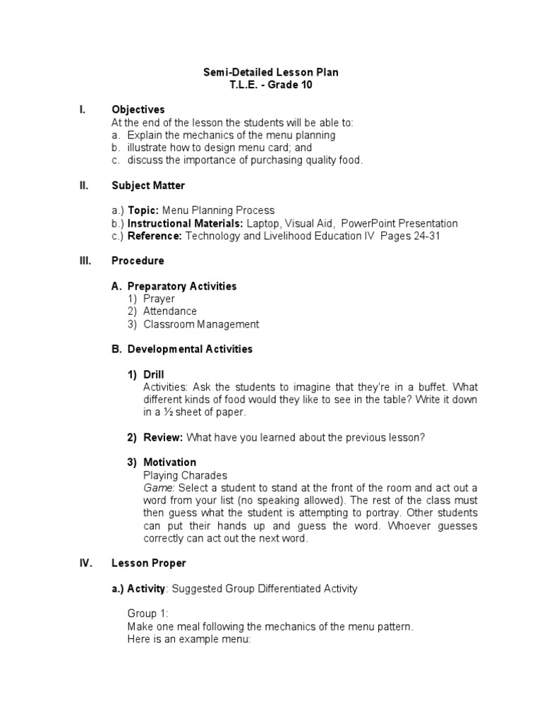 Game: Select A Student To Stand at The Front of The Room and Act Out A ...