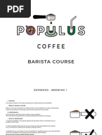 Barista-Course-Handbook Coffee | PDF | Coffee | Drink