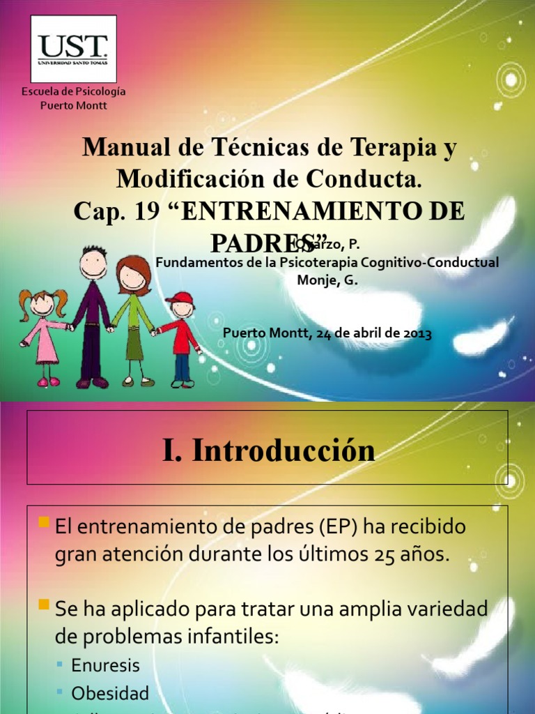Entrenamiento de Padres | PDF | Comportamiento | Psicoterapia