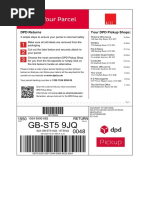 DPD Return Label | PDF