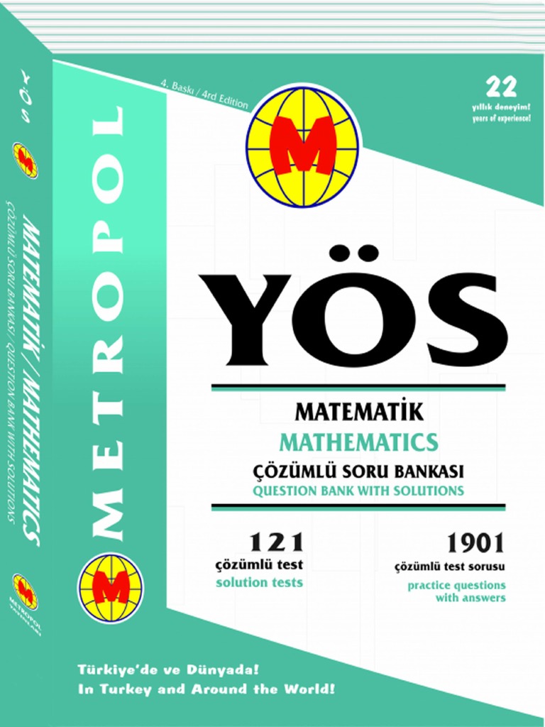 Matematik COZUMLU Soru Bankasi Metropol | PDF