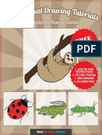 Simple Animal Drawing Tutorials for Kids | PDF