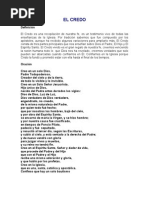 Credo Católico para Imprimir | PDF