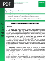 Template SARILING LINANGAN KIT SLK SA FILIPINO Updated | PDF