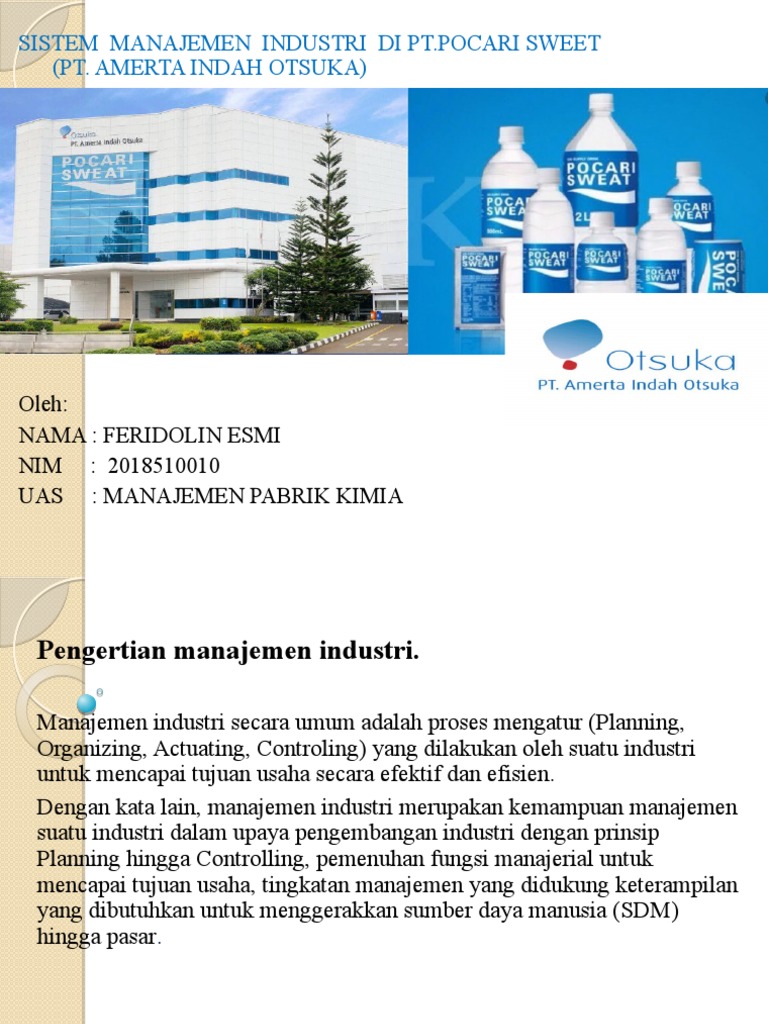 Manajemen Pabrik | PDF | Karier & Perkembangan | Bisnis