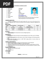 Bio Data | PDF | Urdu | Newspapers