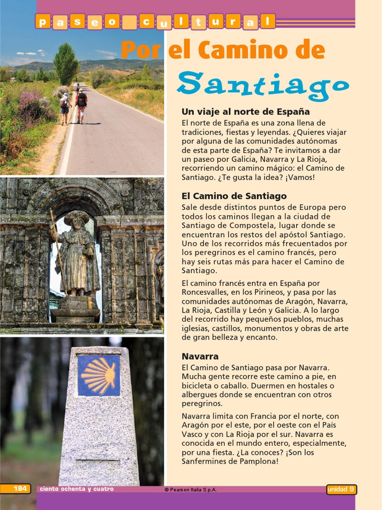 El Camino de Santiago | PDF | Camino de santiago | Santiago de compostela