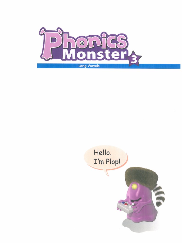 Phonics Monster 3 (WB) | PDF