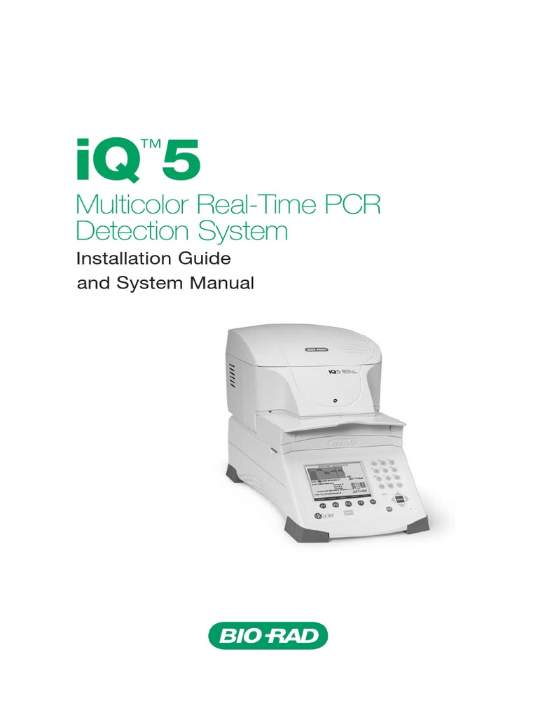 Iq5 Installation Guide | PDF | Polymerase Chain Reaction | Computer File