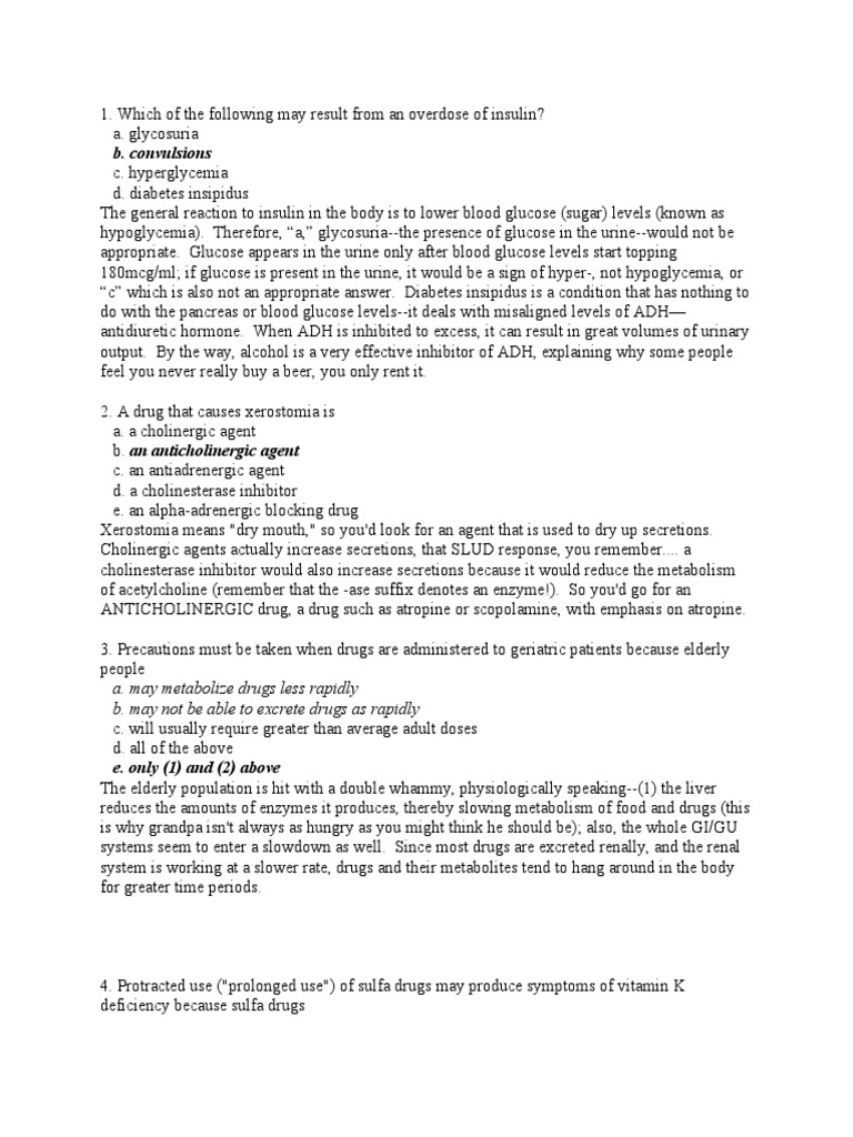 Pharma Questions | PDF | Heart | Nonsteroidal Anti Inflammatory Drug