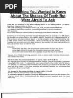 Importance of Stump Shade in Dentistry | PDF | Tooth | Tooth Enamel