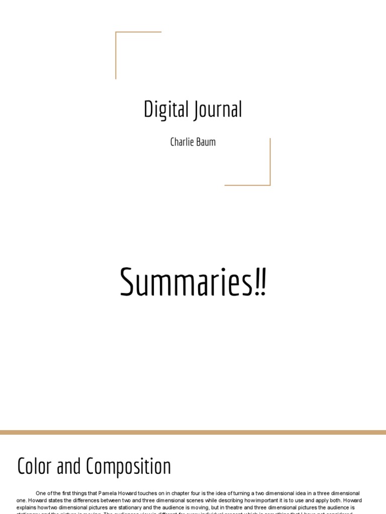 Digital Journal | PDF | Hamlet | Theatre