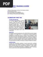 Basic Safety Training: Efa, FPFF, PST, PSSR | PDF | Firefighting ...
