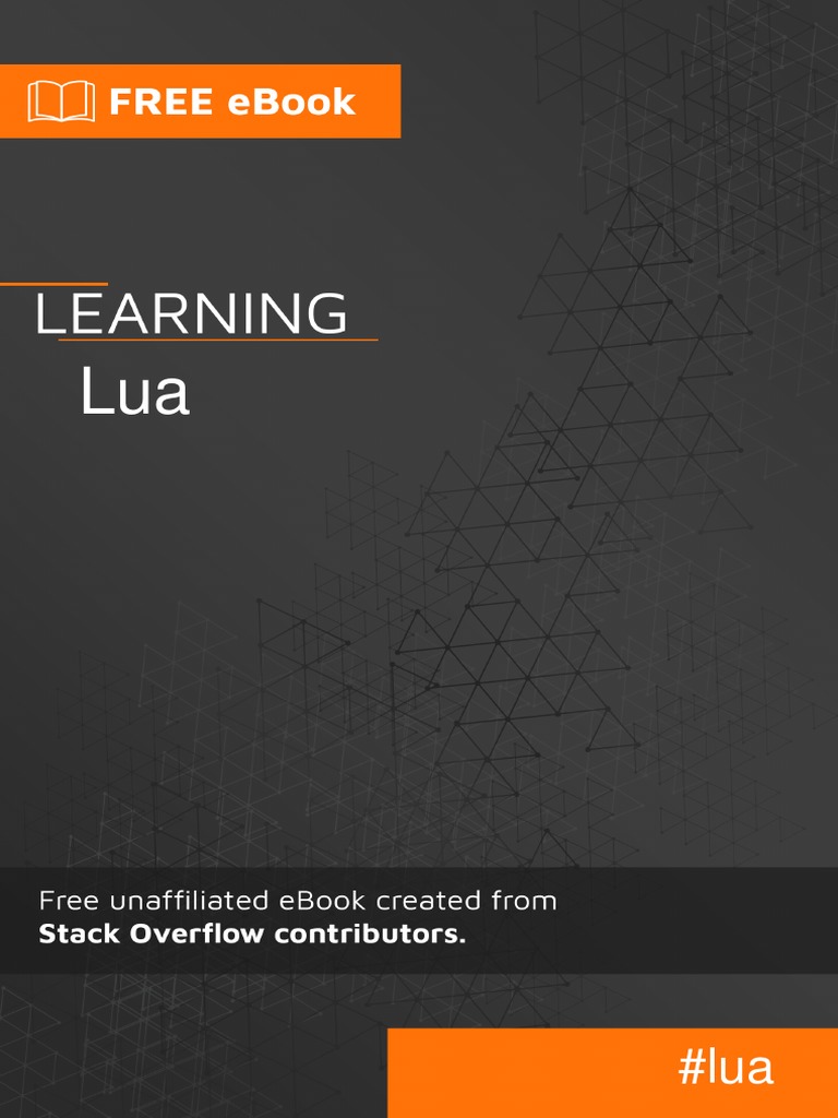 Stack Overflow - Learning Lua | Download Free PDF | Boolean Data Type | Parameter (Computer ...