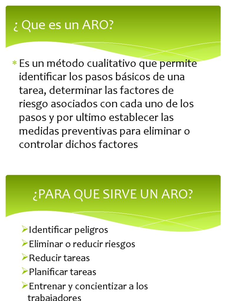¿ Que Es Un ARO? | PDF | Crecimiento personal y profesional