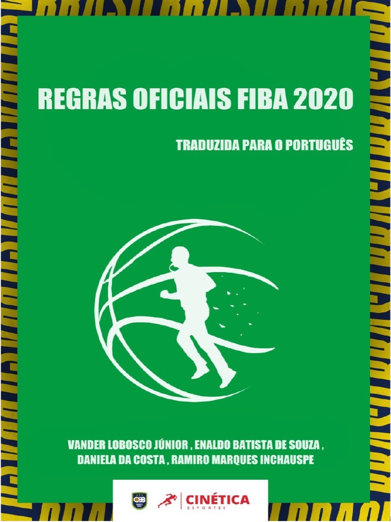 Regras Oficiais de Basketball FIBA 2020 Traduzida para Portugues | PDF ...