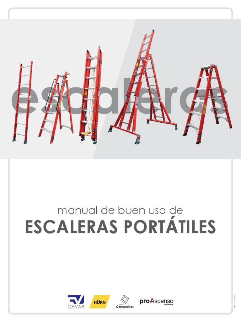 Manual de Buen Uso para Escaleras Portatiles | PDF | Escalera | Transporte